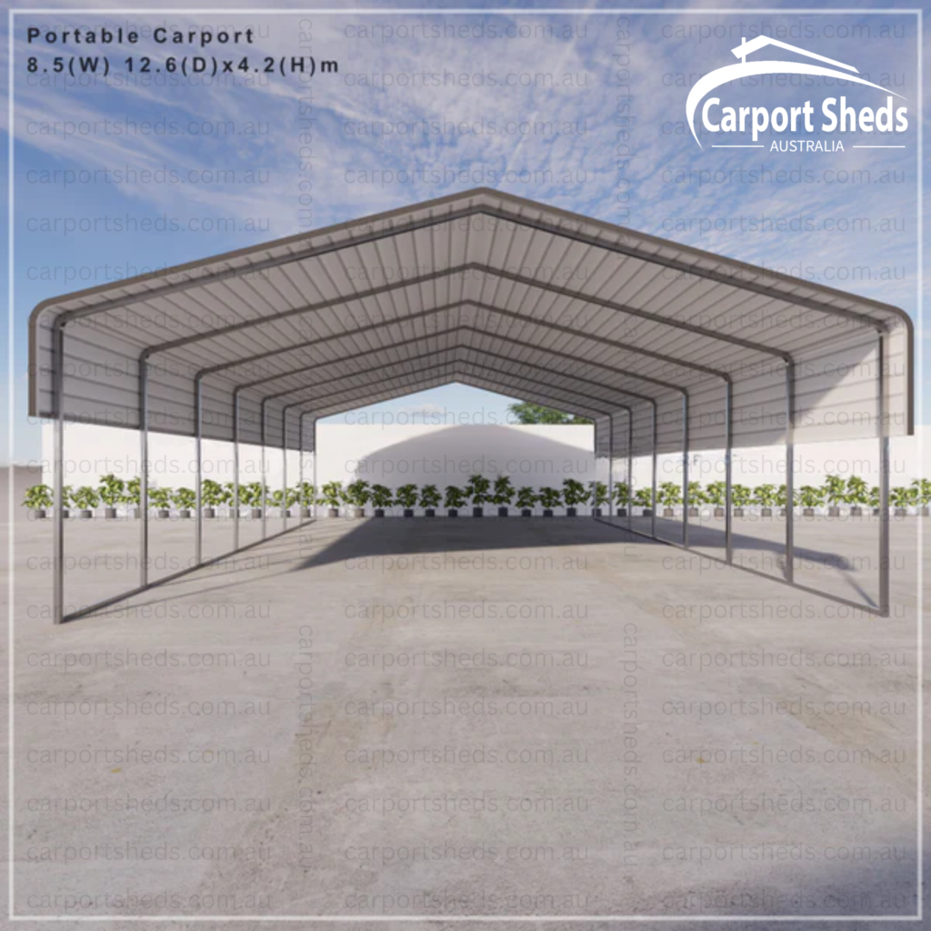 From 6m Front Wide Carports - Carport Sheds